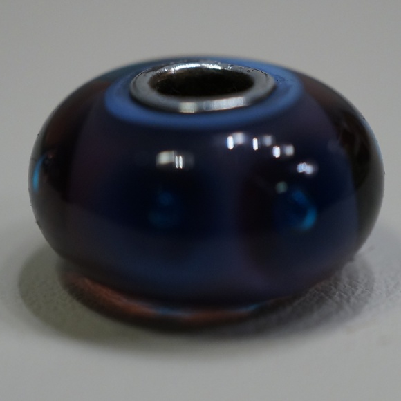 Trollbeads | Jewelry | Trollbeads Purple Bubbles Bead | Poshmark